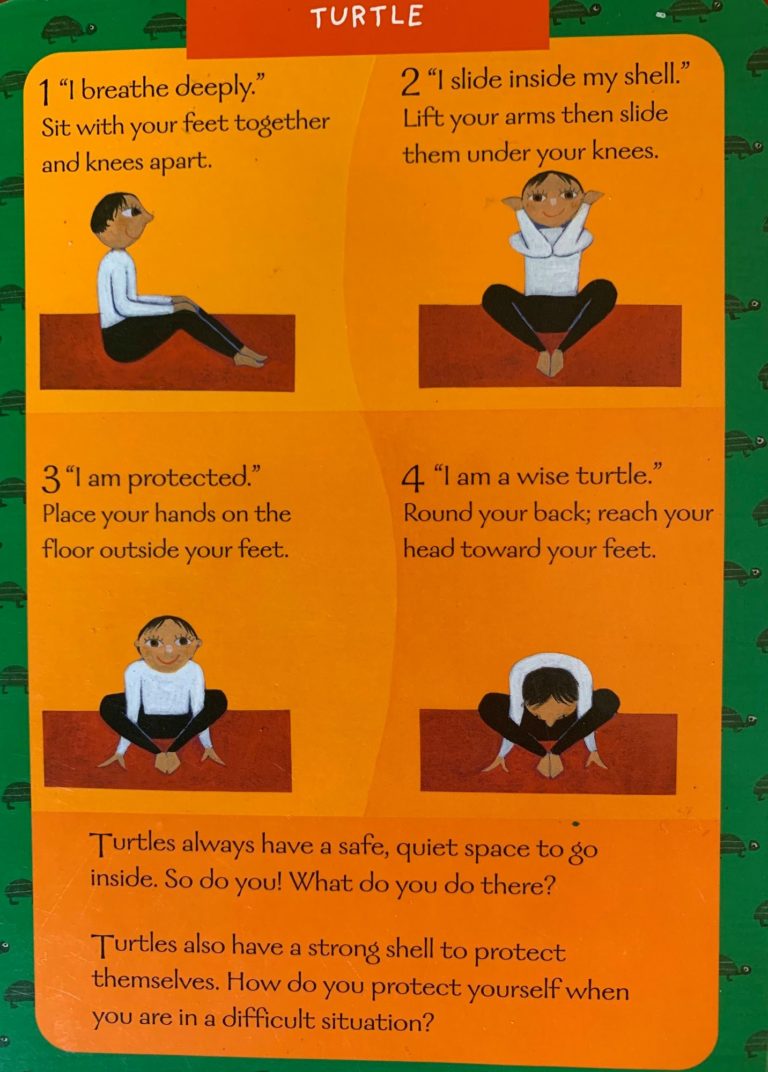 Miss Maggie's Yoga Corner - Turtle Pose - Ethos